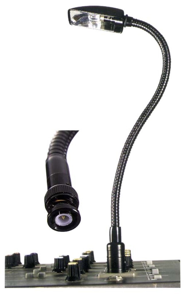 "Gooseneck-lit" light with BNC connector for... » Stagg