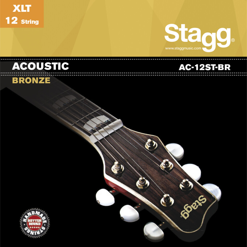 Bronze set of strings for 12-string acoustic... » Stagg