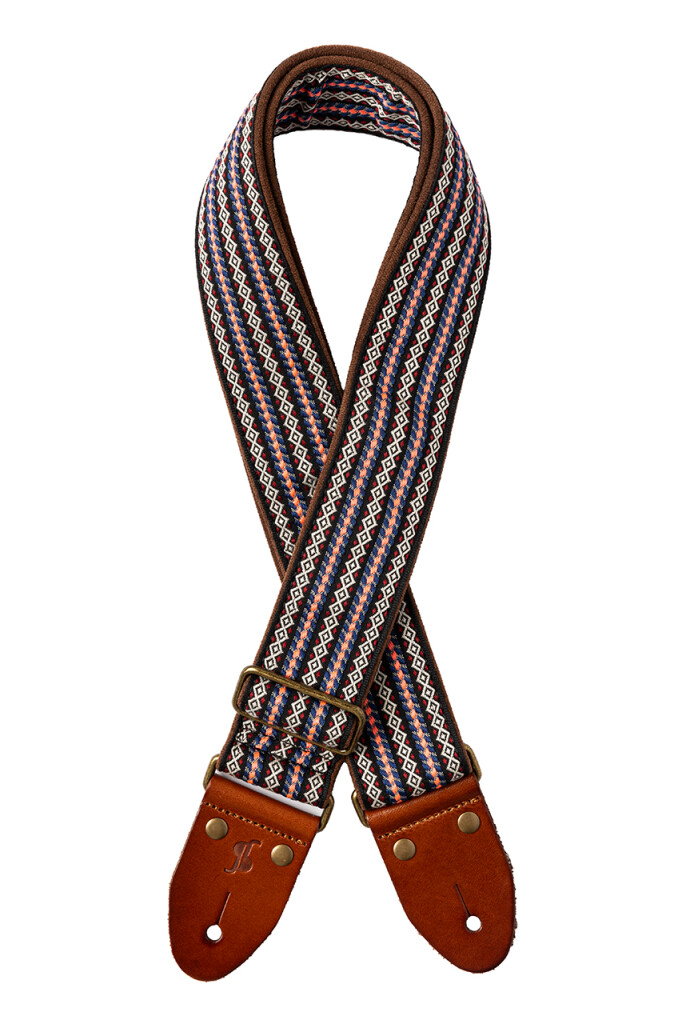 Woven nylon guitar strap classic pattern » Stagg