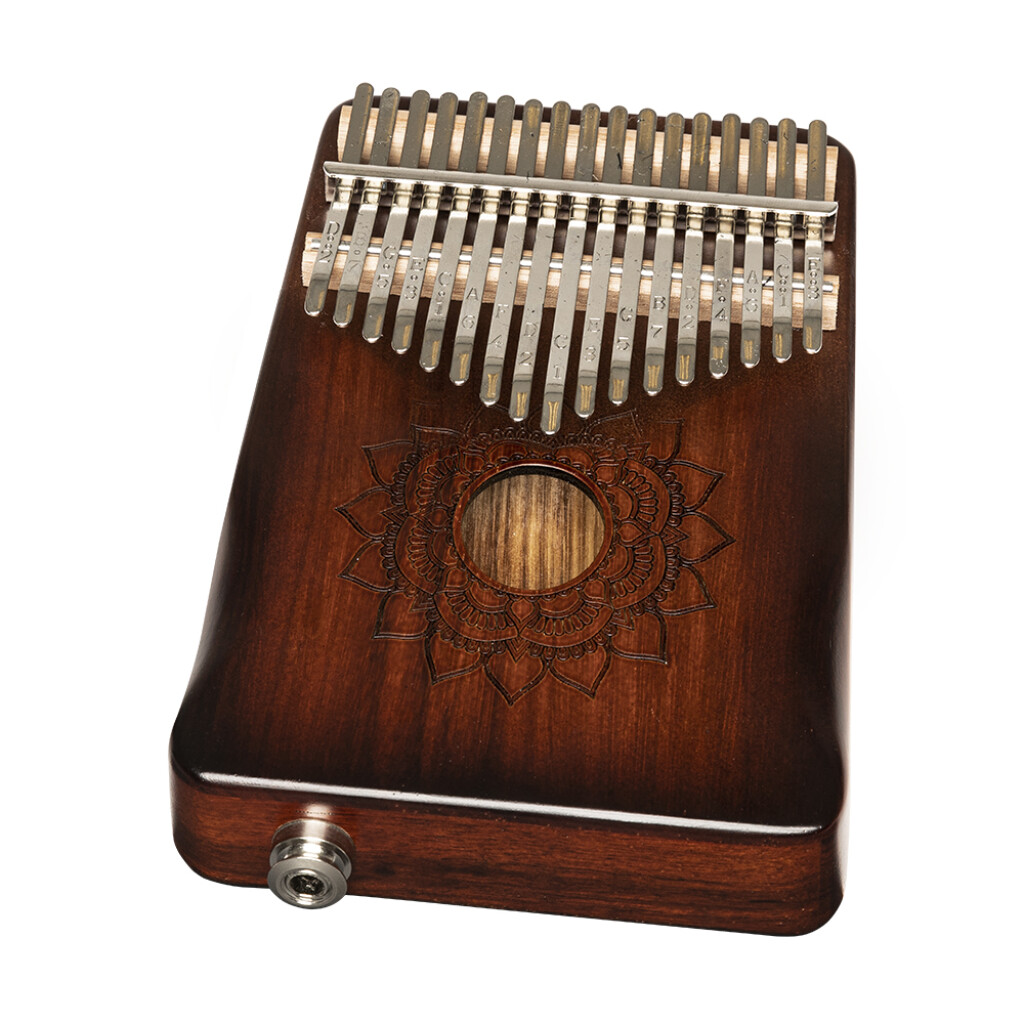 17 notes professional electro-acoustic kalimba » Stagg