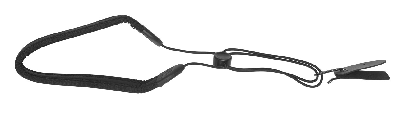 Fully adjustable clarinet strap with soft neck... » Stagg