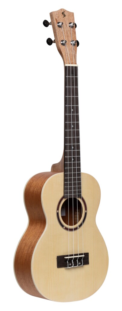 Traditional tenor ukulele with spruce top and... » Stagg