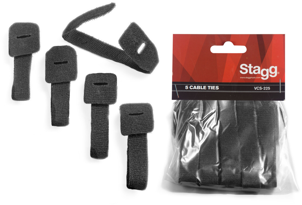 5 hook and loop fasteners for cables » Stagg
