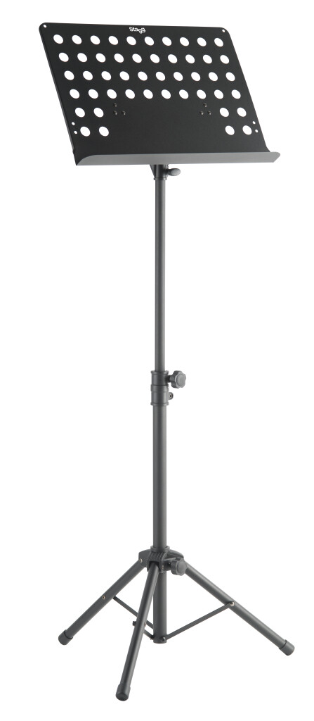 Basic orchestral music stand with metal music rest... » Stagg