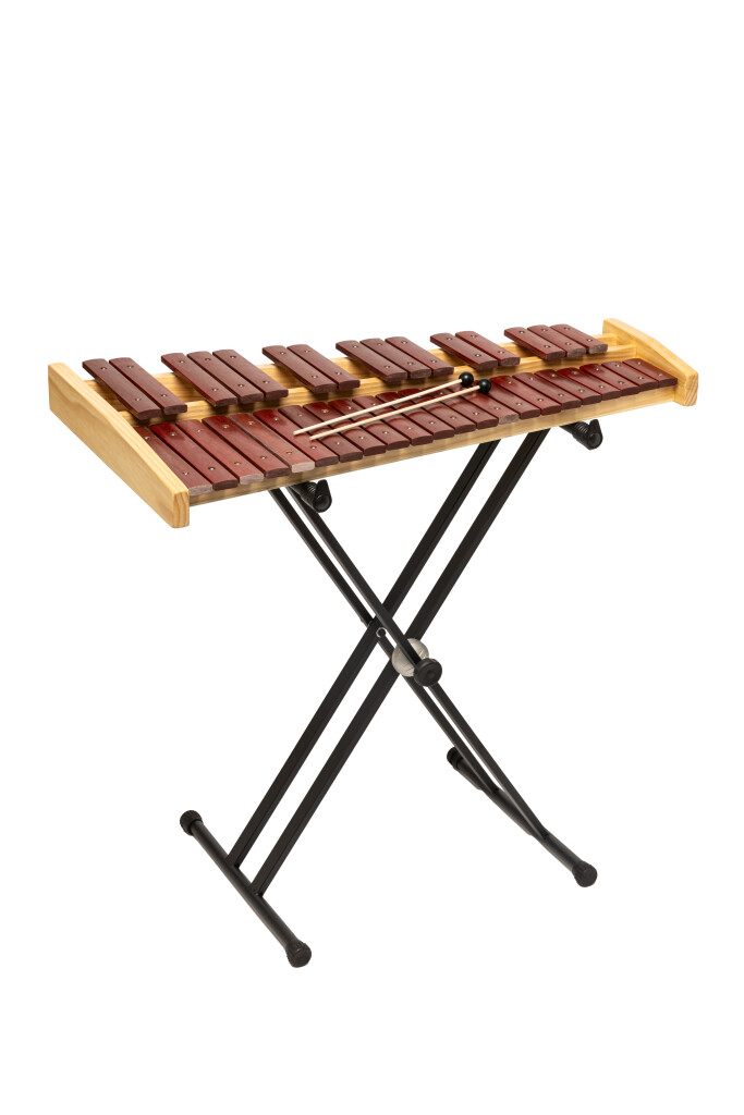 37-Key desktop synthetic xylophone set, with stand » Stagg