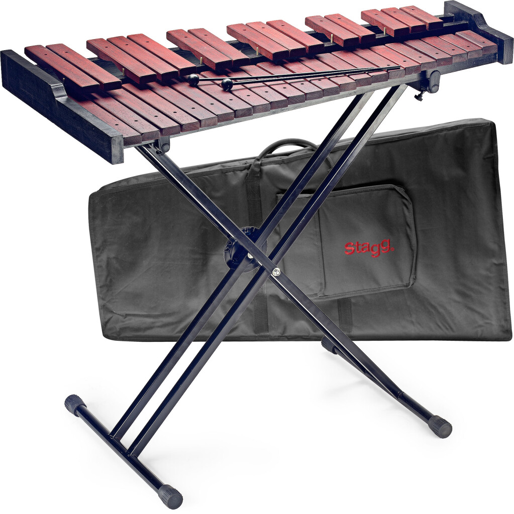37-key desktop xylophone set, with stand » Stagg