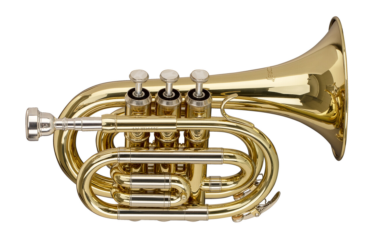 Bb Pocket Trumpet, w/regular Bb Trumpet bell » Stagg