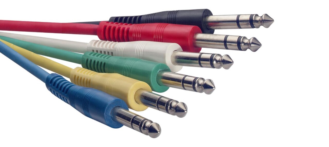 Stereo patch cable, 6 x jack/jack (m/m), 60 cm... » Stagg